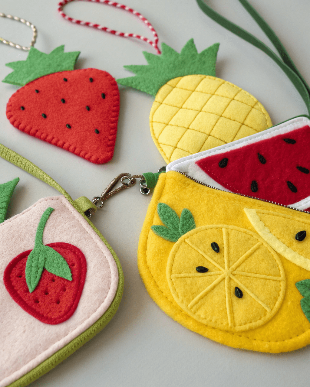 13+ Handmade Felt Pouches for Kids